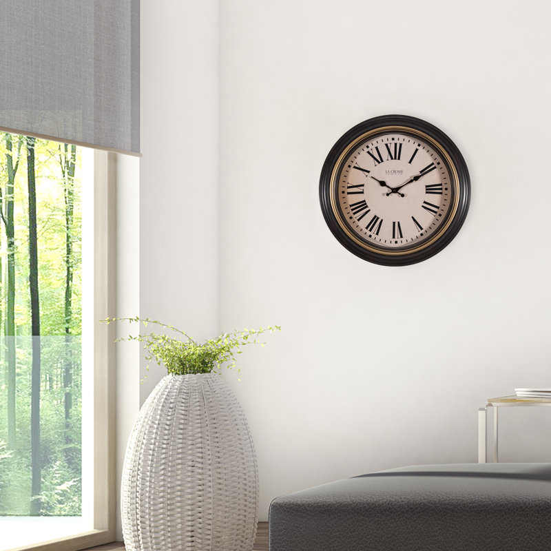 Winston Porter Kazuyuki 18" Quartz Wall Clock | Wayfair