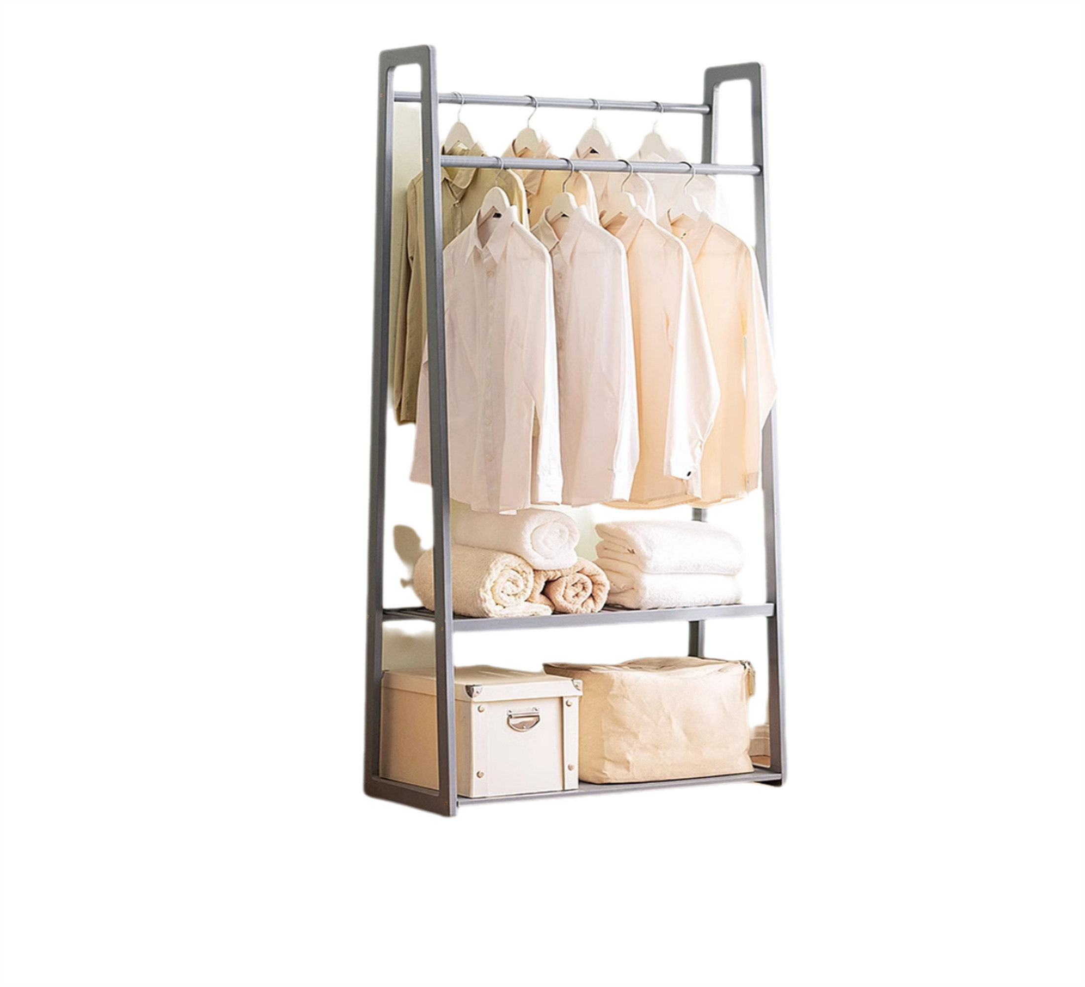 George Oliver Cloak Rack Bedroom Vertical Simple Hanging Racks | Wayfair