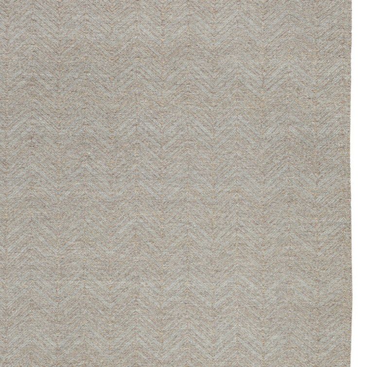 HOMEROOT Hand Knotted Chevron Indoor/Outdoor Rug - Wayfair Canada