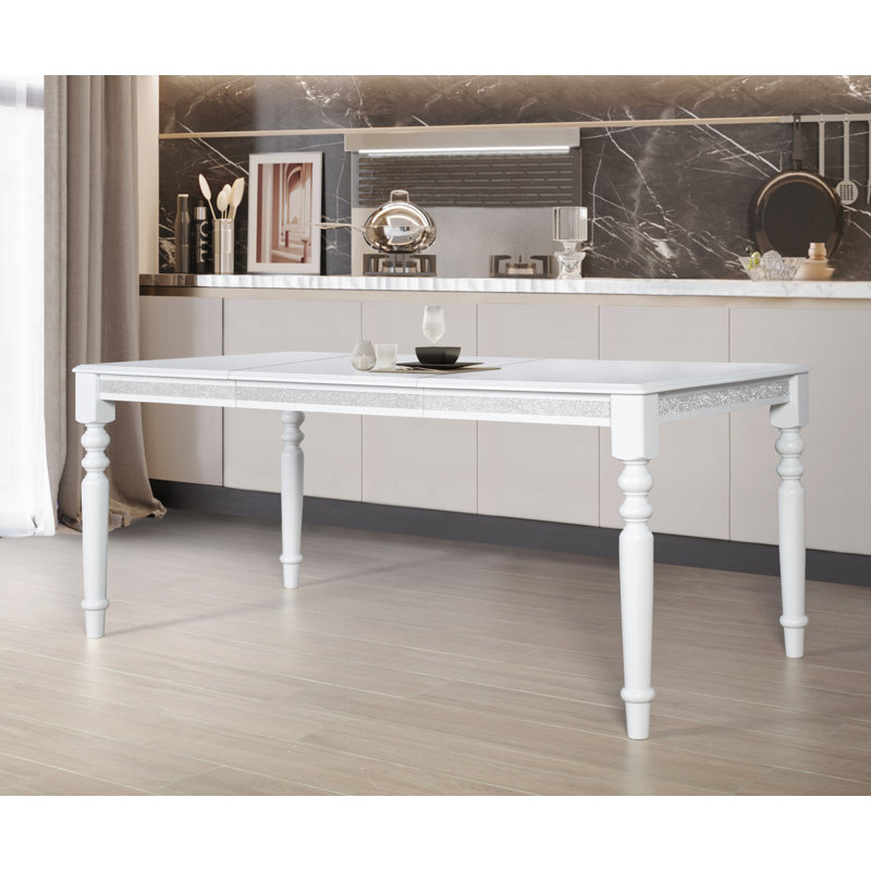 Willa Arlo Interiors Madigan Solid Wood Base Dining Table & Reviews ...