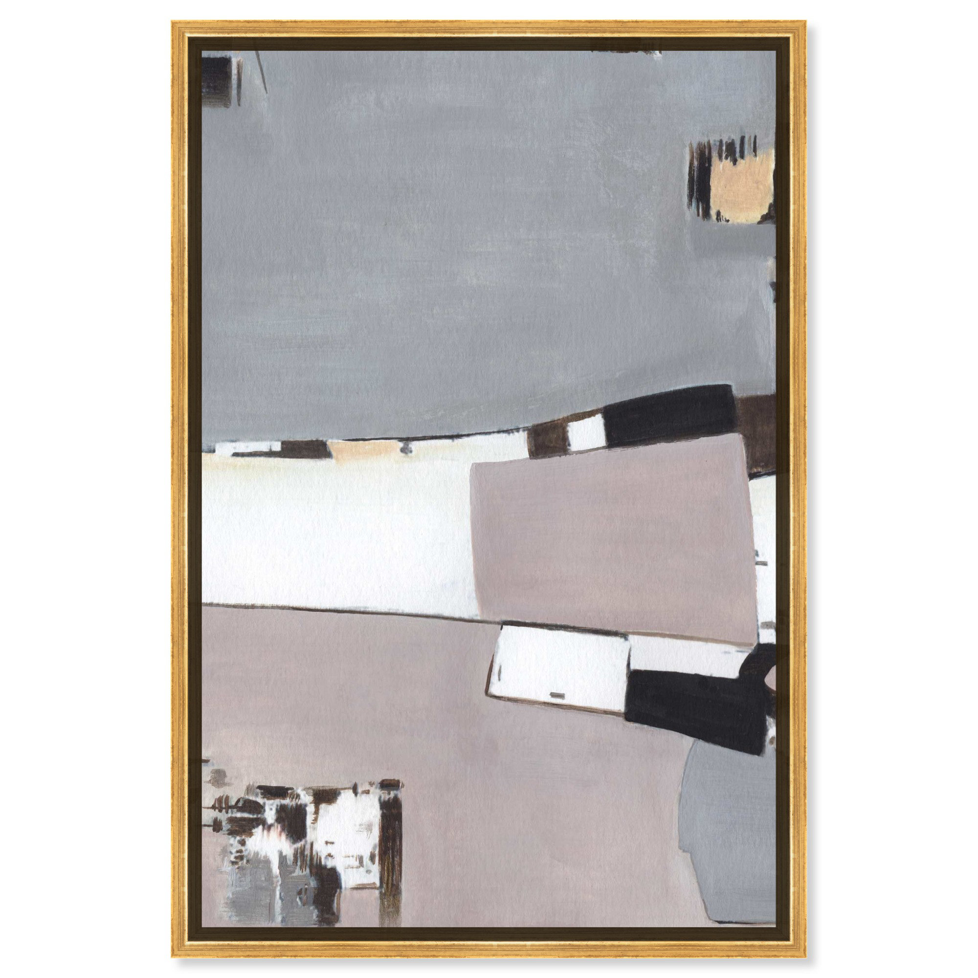 Art Remedy Grey Renaissance I Canvas Geometric Abstract by Art Remedy ...