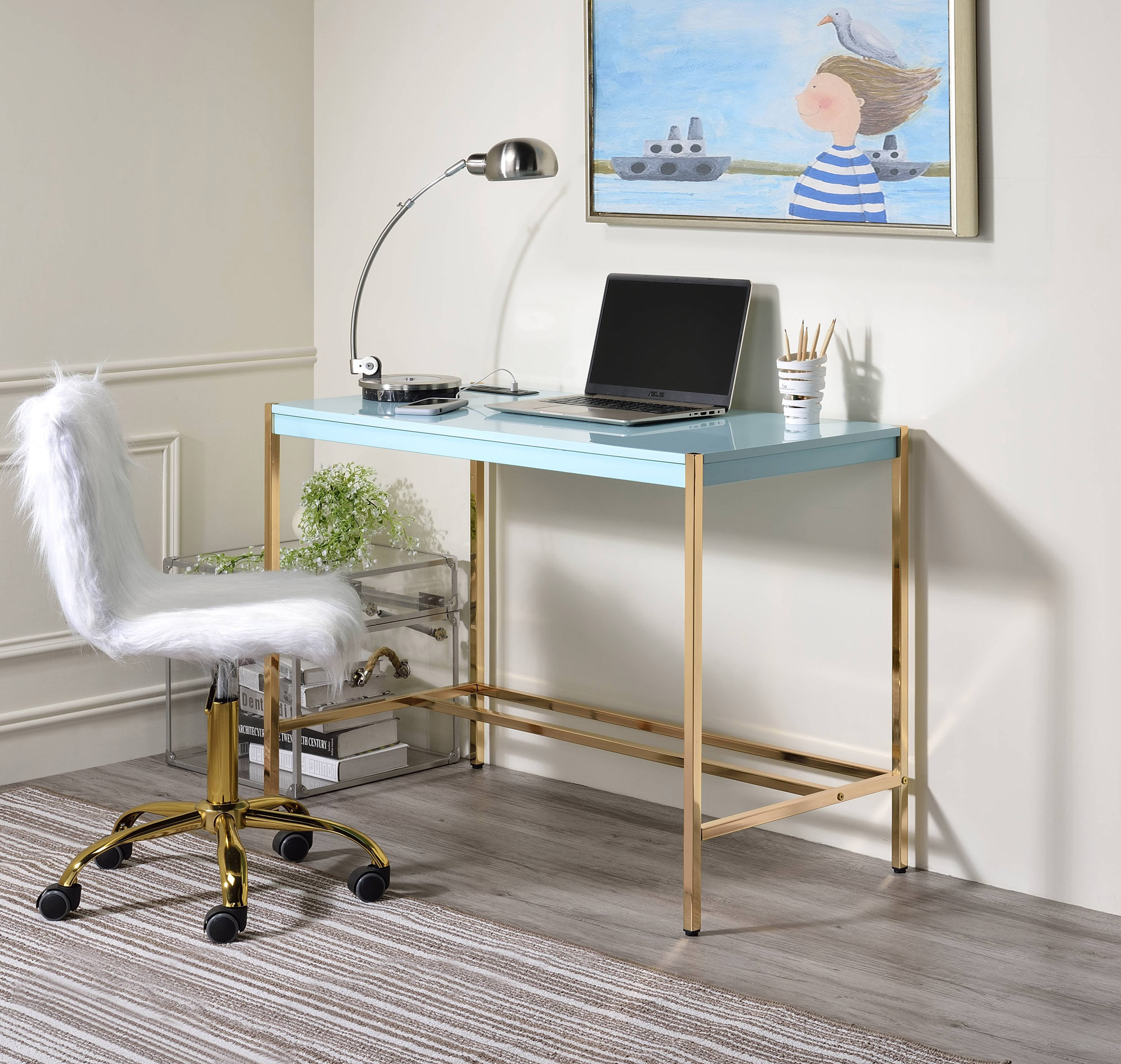 Everly Quinn Writing Desk | Wayfair