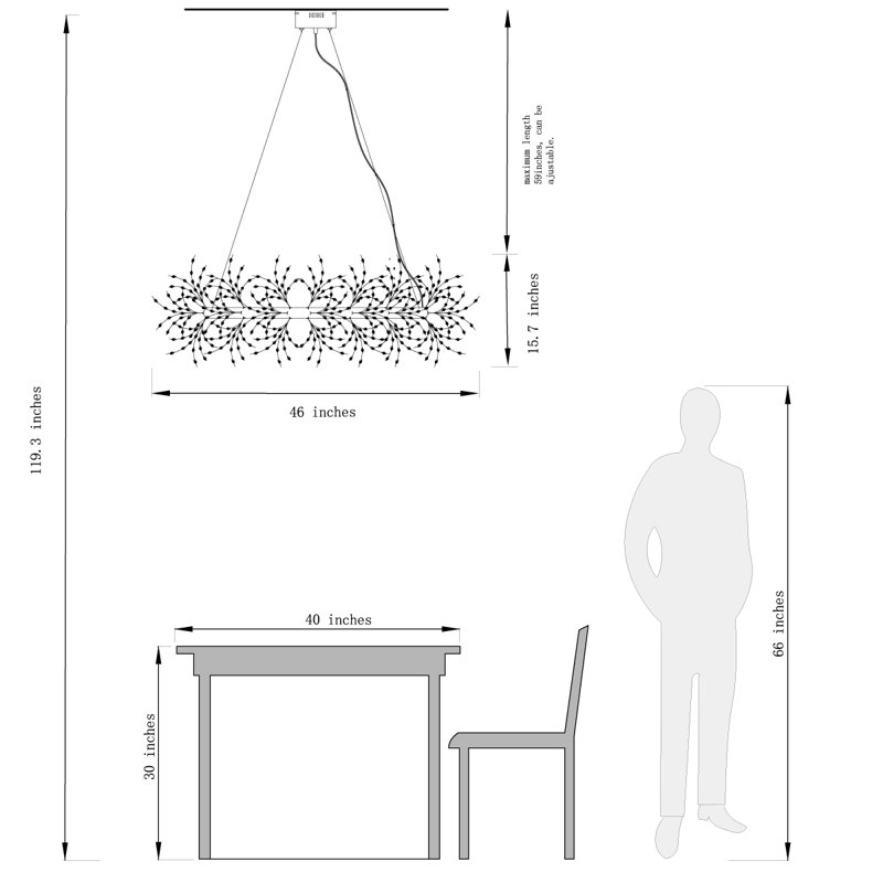 Everly Quinn Galewood 16-lights Wagon Wheel Firework Crystal Chandelier ...