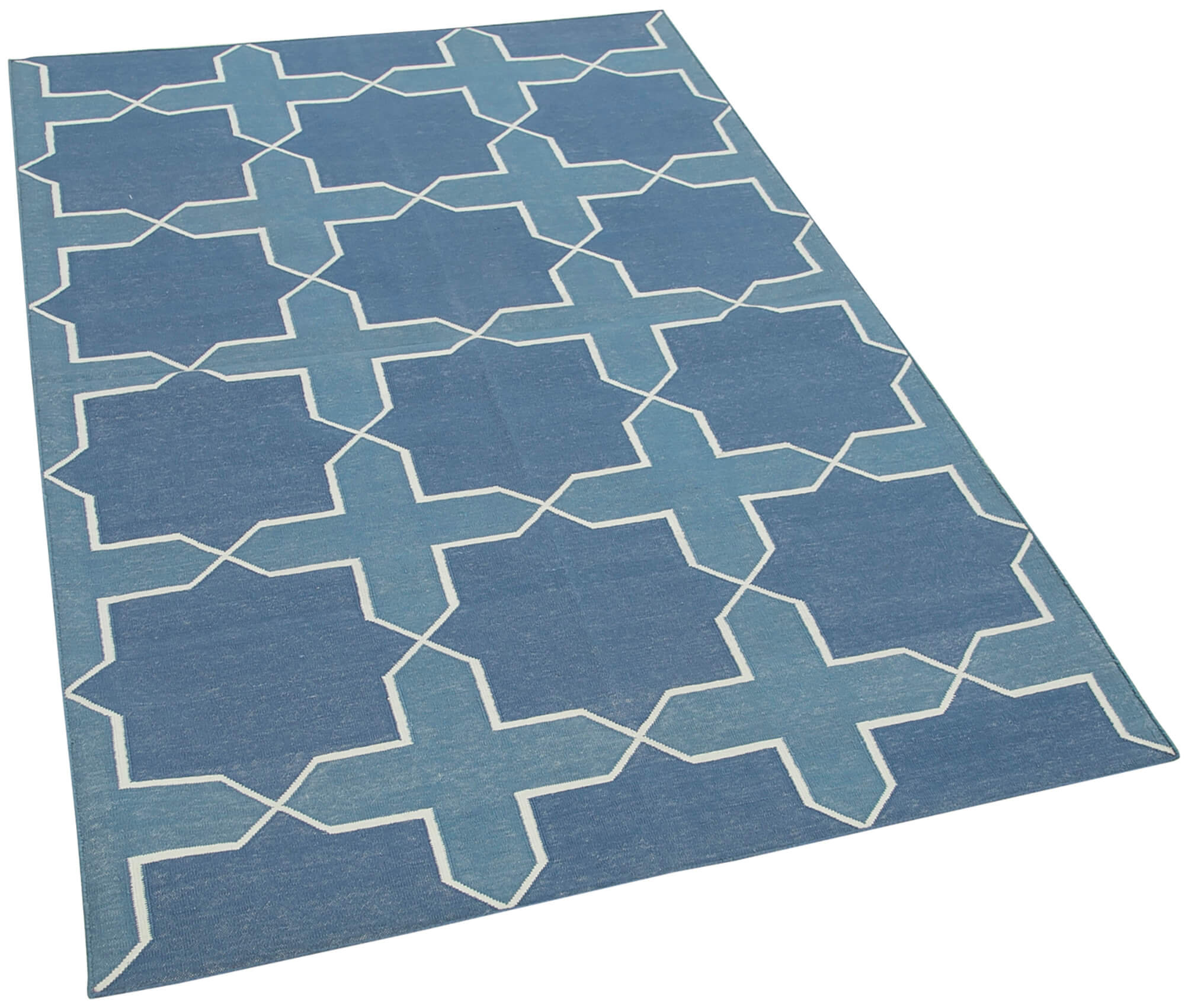 Lofy Geometric Duri Hand Knotted Wool Geometric Rug | Wayfair