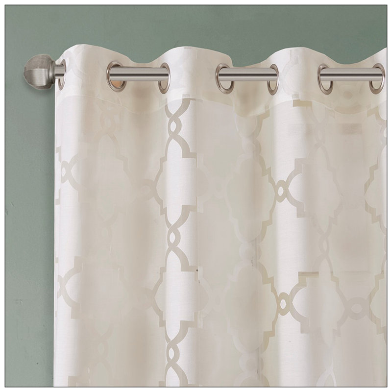 Lark Manor™ Axavier Polyester Sheer Single Curtain Panel Panel | Wayfair