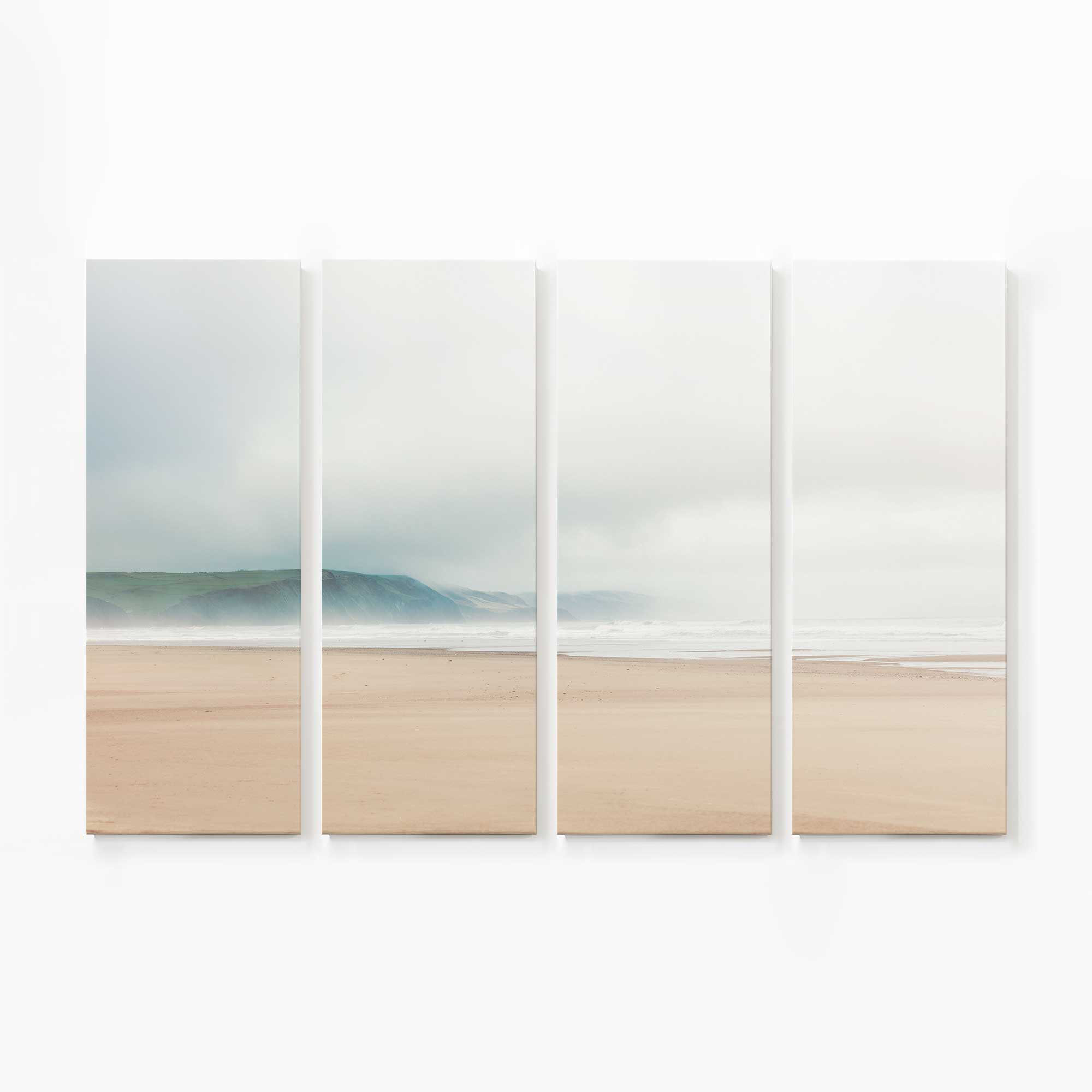 Frametolia Harmony of Elements | 4 Panel Split Large Canvas Print | Wayfair