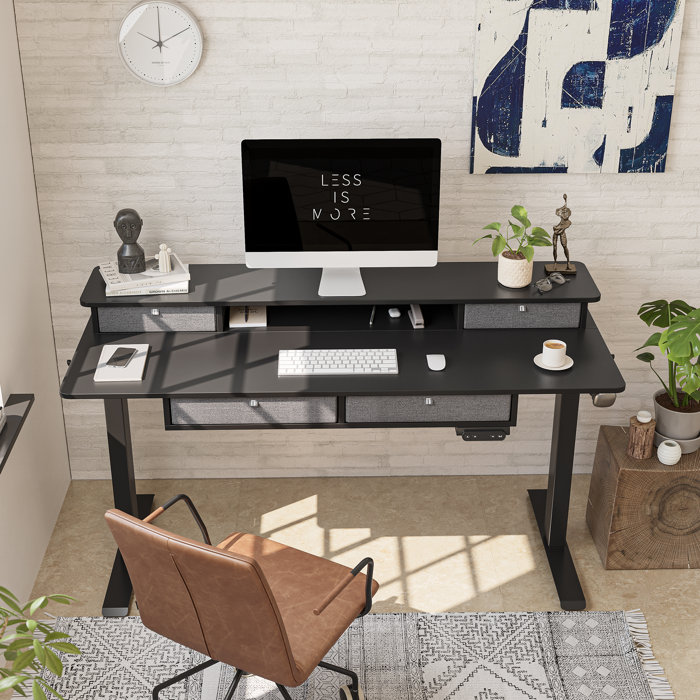 Inbox Zero Euri Desk & Reviews | Wayfair