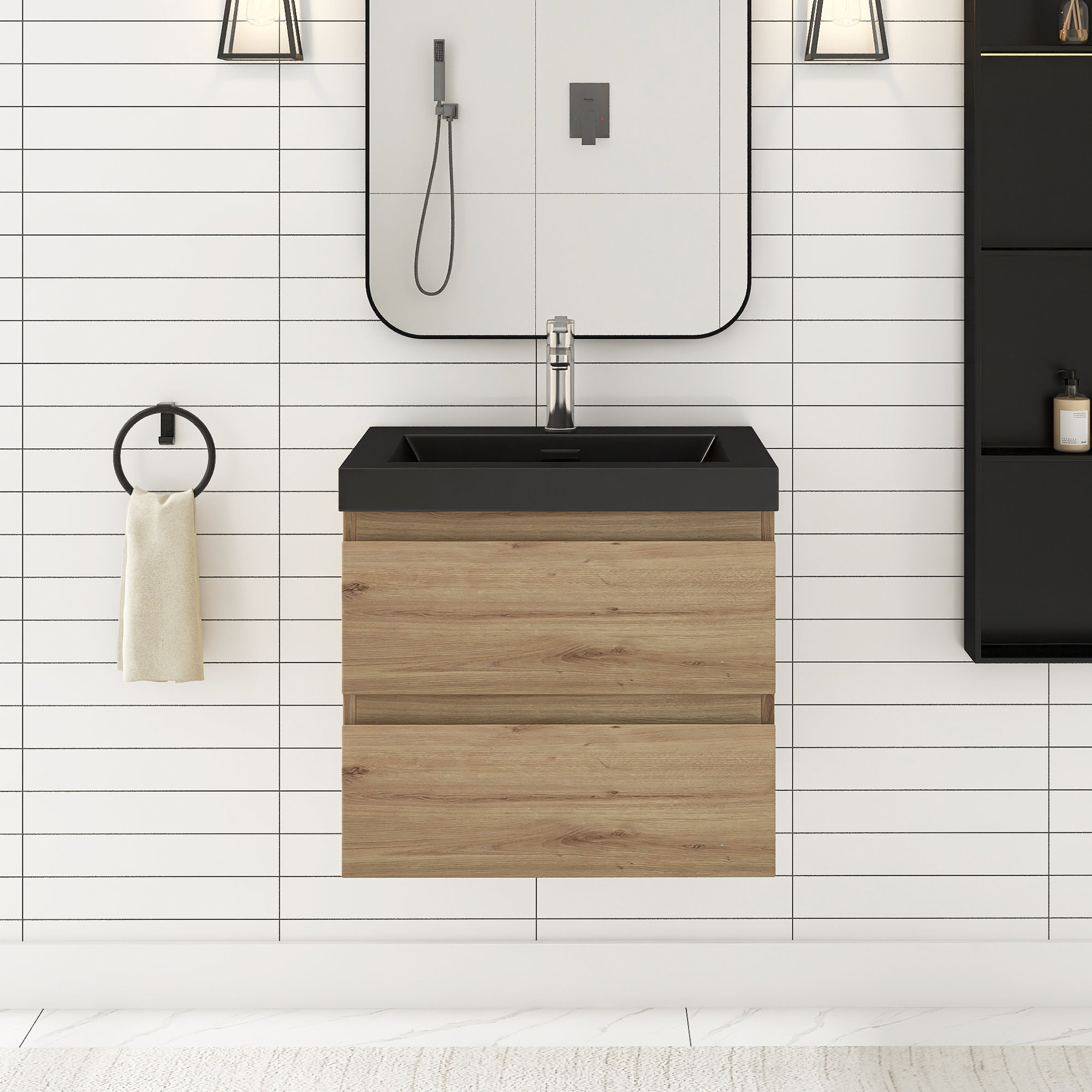Ebern Designs Thato 23.63'' Single Bathroom Vanity with Top | Wayfair