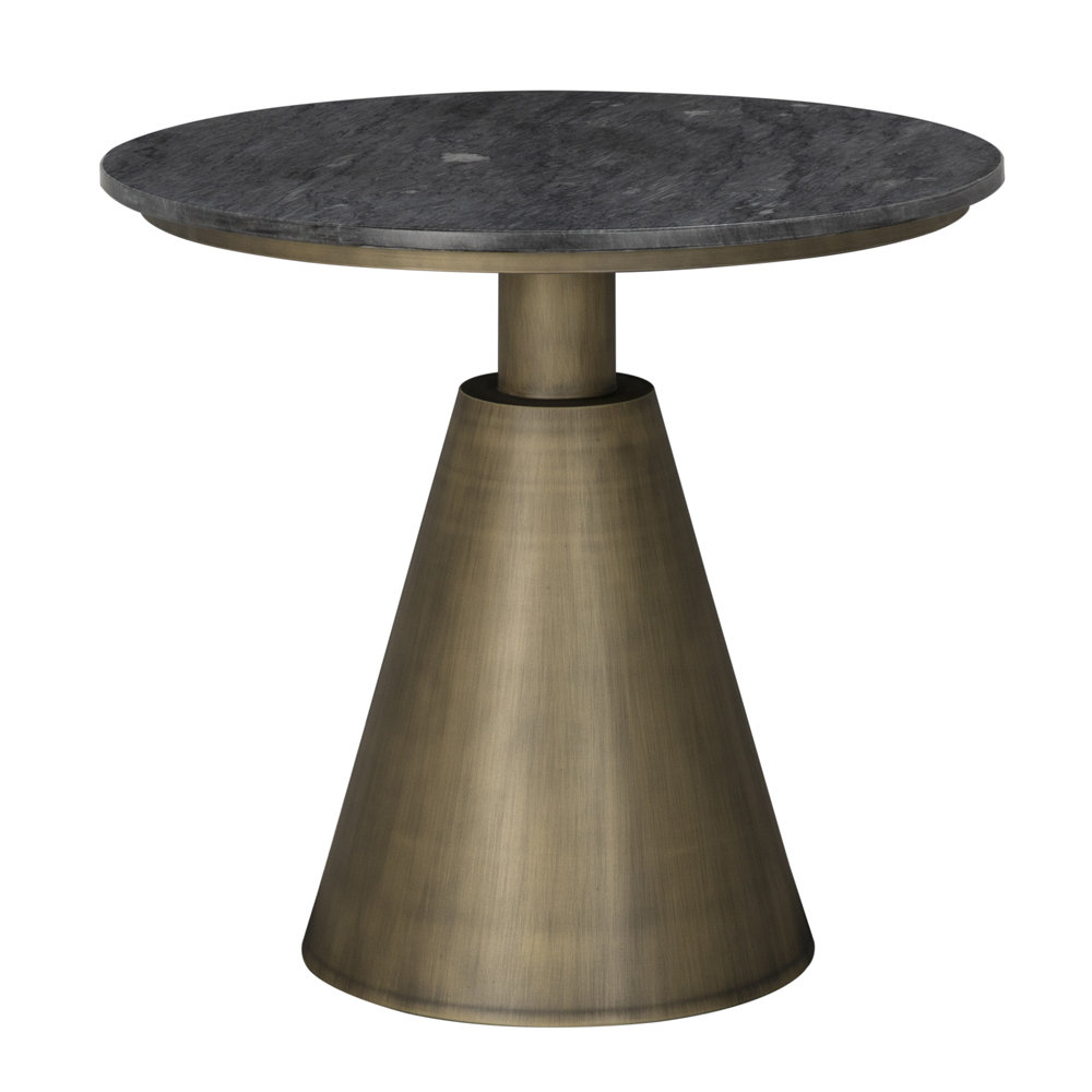 Noir Nara Marble Top End Table | Wayfair