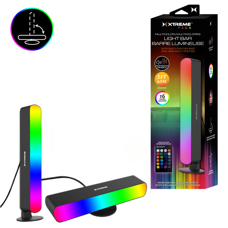Xtreme Sound Reactive Multi-colour Horizontal/vertical Led Light Bar ...
