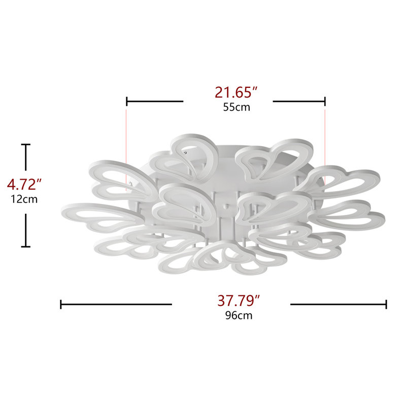 Brayden Studio® Colondro LED Flush Mount | Wayfair