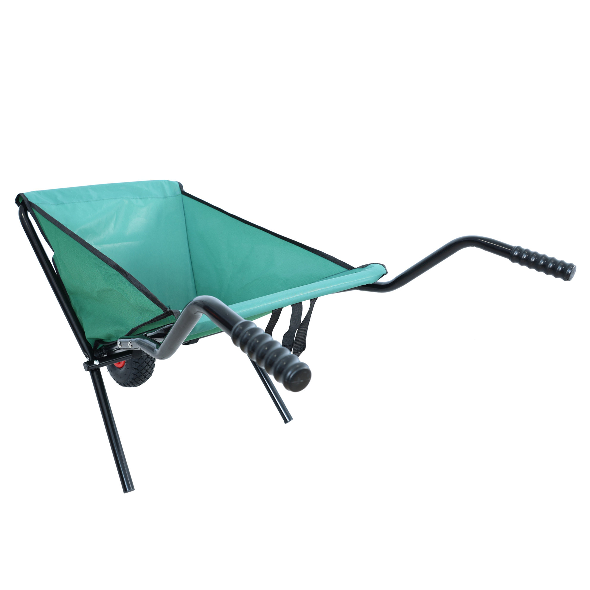 Red Cloud Collapsible Wheelbarrow 176 Lbs Folding Yard Garden ...