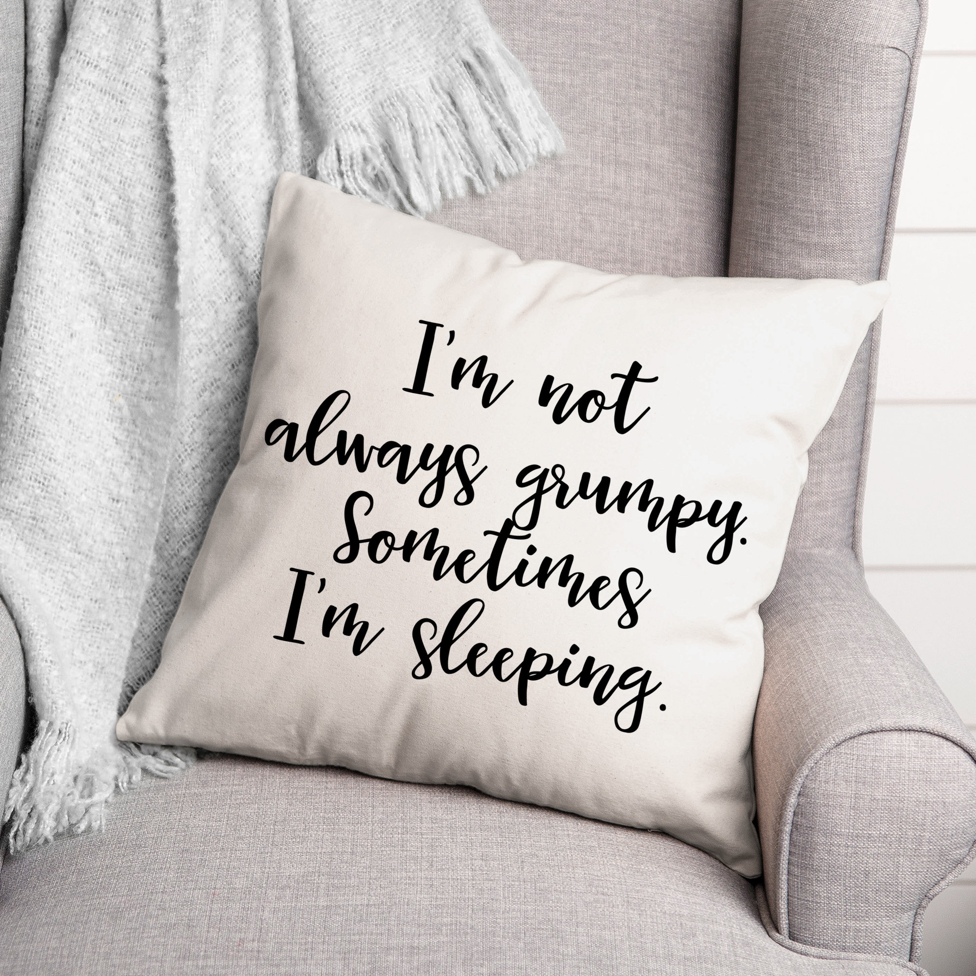 Designs Direct Creative Group Black And White Typography Collection I'm ...