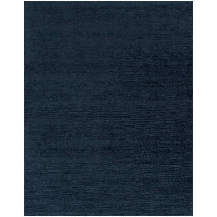 AllModern Crowe Hand Loomed Wool Solid Color Rug & Reviews | Wayfair