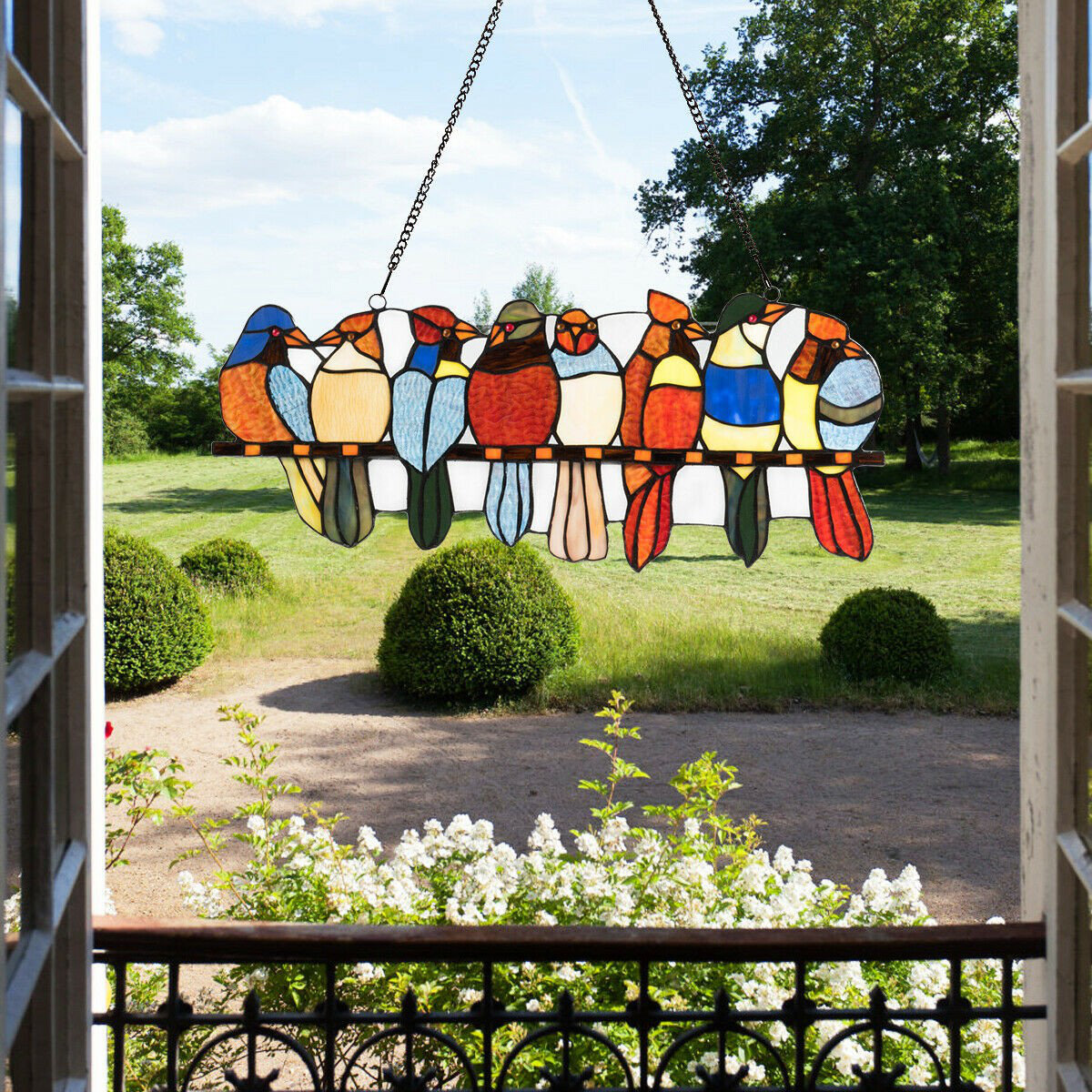 Red Barrel Studio Britte Bird Window Panel, Home Decor - Wayfair Canada