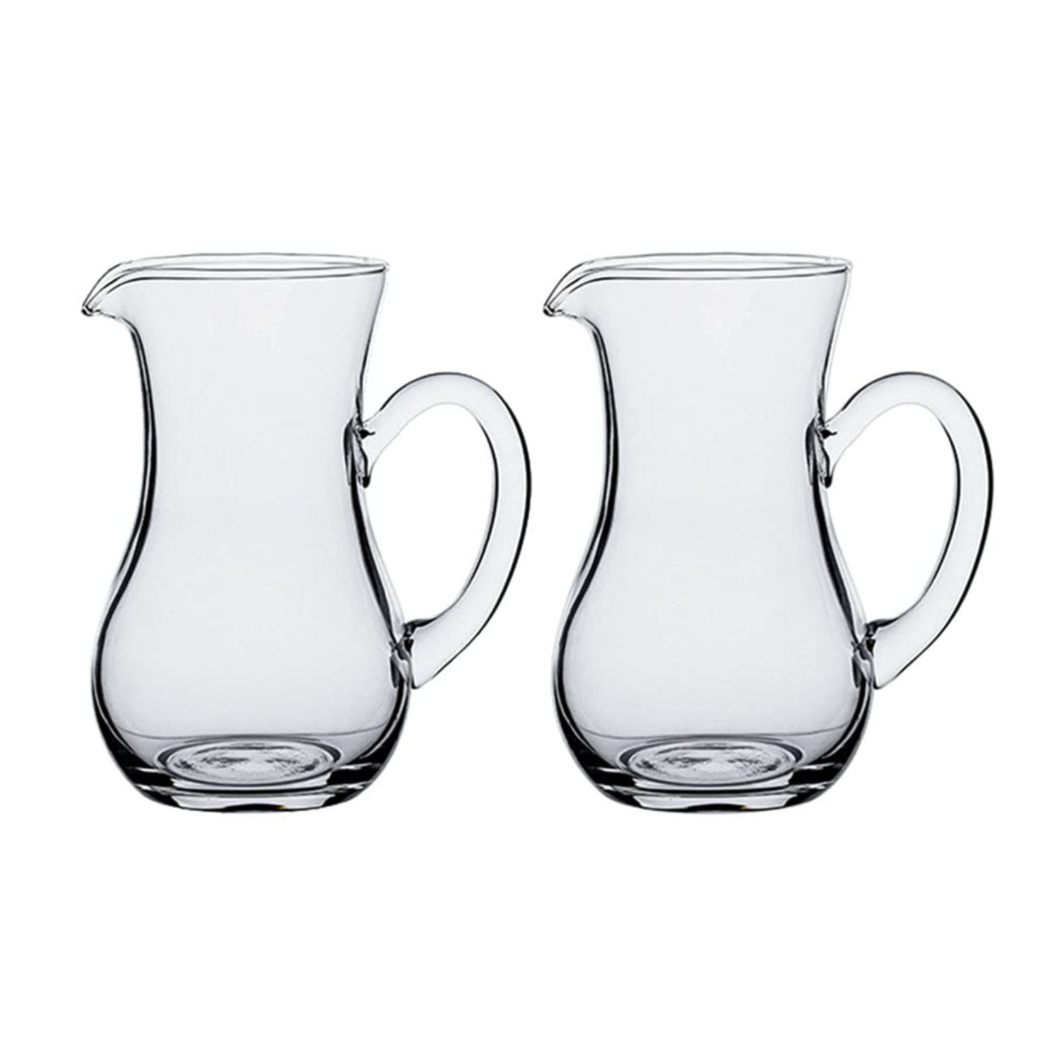 Latitude Run® 2Pcs Glass Creamer Pitcher Sauce Serving Pitcher Milk ...