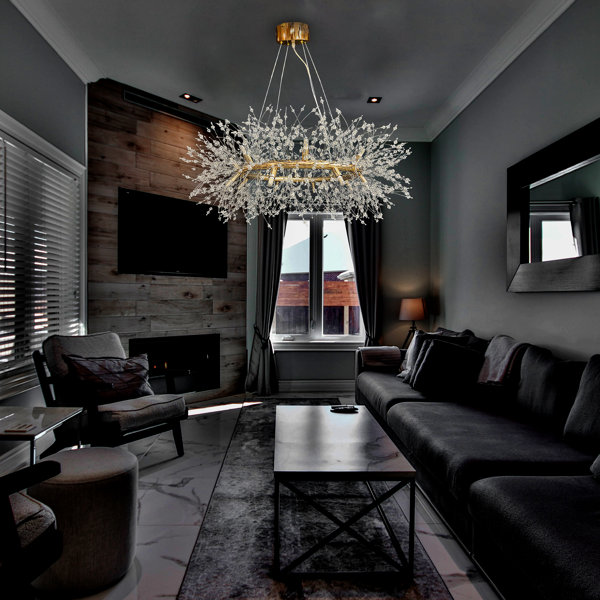 Mercer41 Jannuel 16 - Light Crystal Sphere Chandelier & Reviews | Wayfair