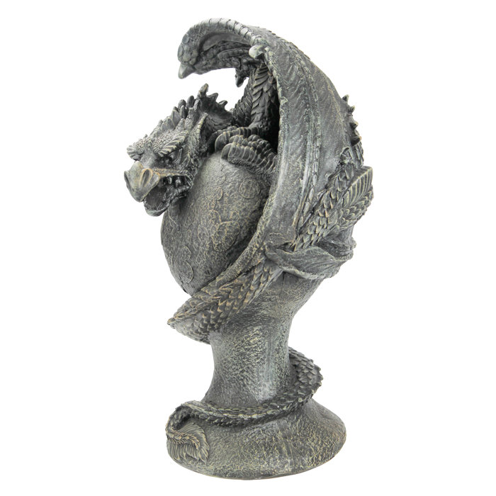 Design Toscano Mystic Dragon Avenger Statue & Reviews | Wayfair