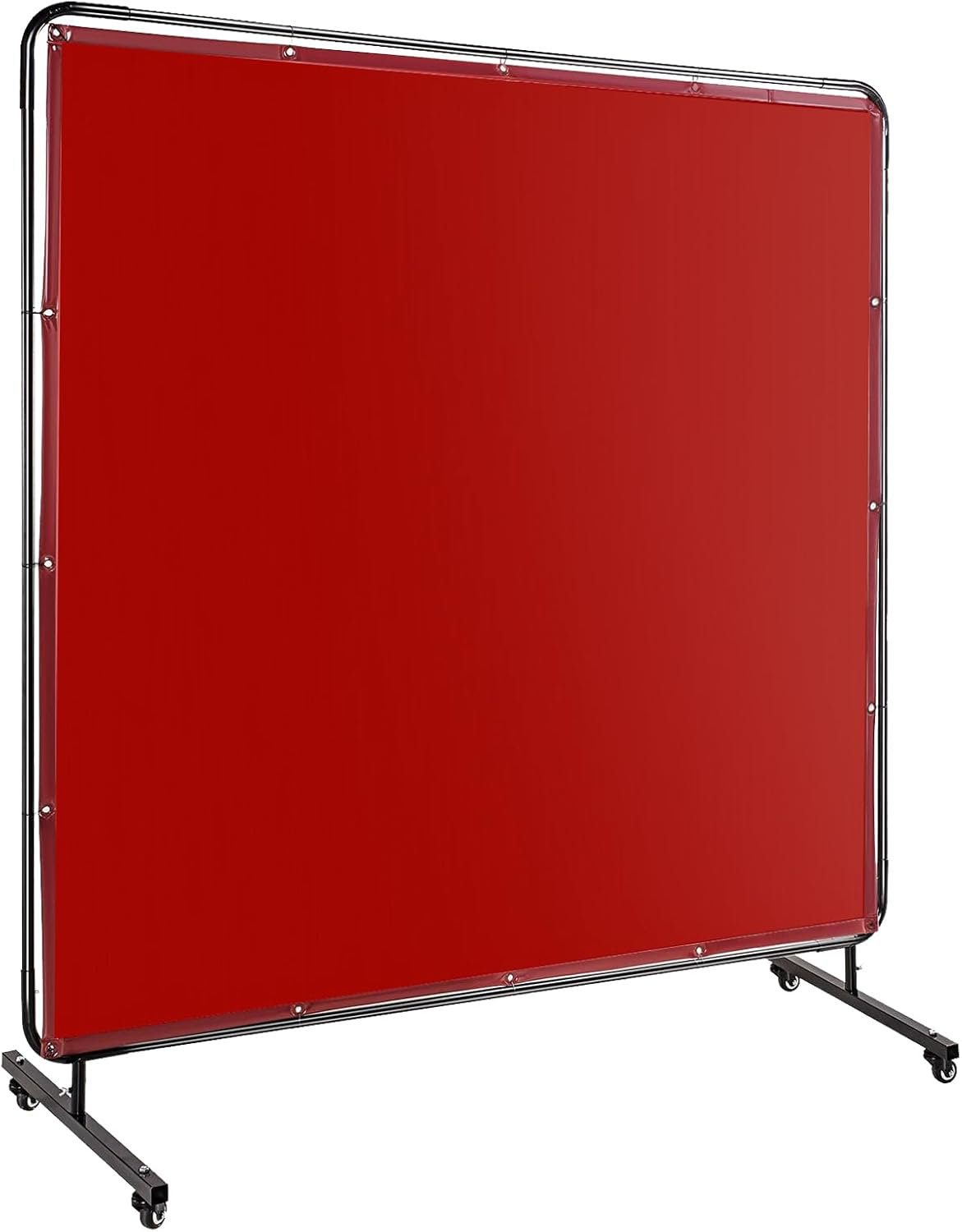 ASOPIX 6x8 FT Flame-Resistant Welding Screen with Frame & Locking ...