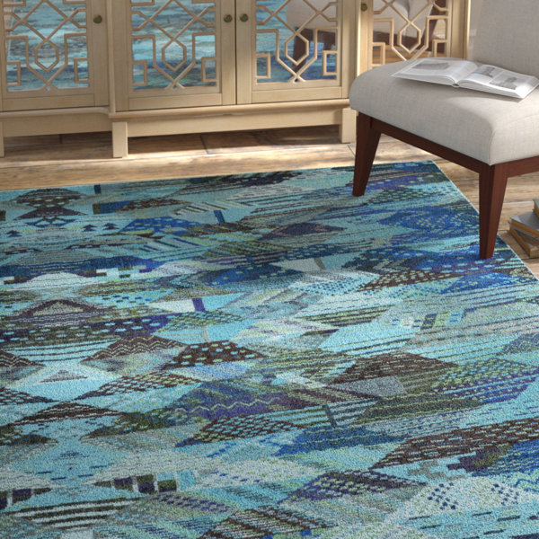 Dakota Fields Albro Washable Geometric Indoor Rug & Reviews - Wayfair ...