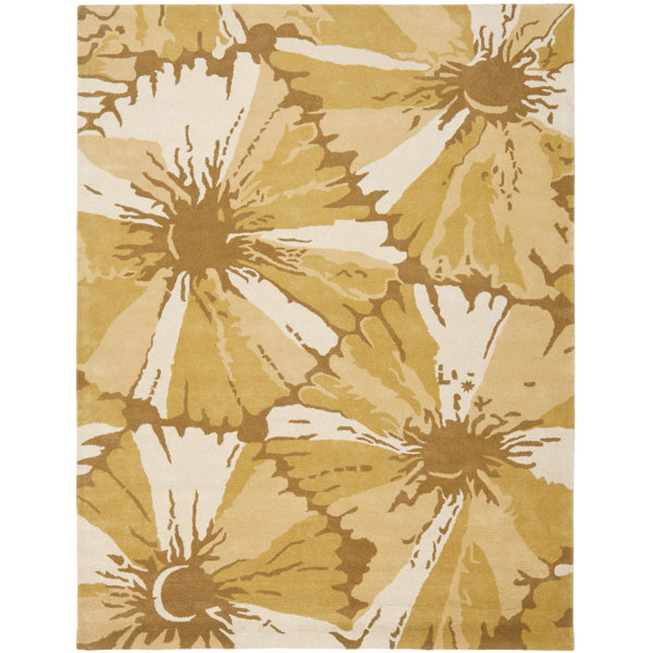 Safavieh Soho Hand Tufted Wool And Viscose Floral Rug & Reviews | Wayfair