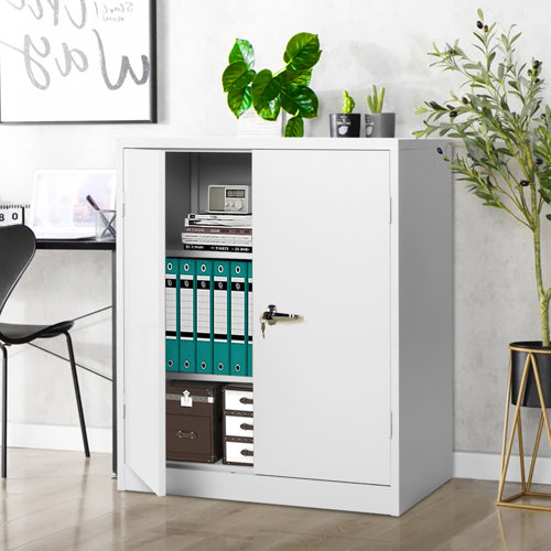 Locking Office Storage Cabinets You'll Love | Wayfair