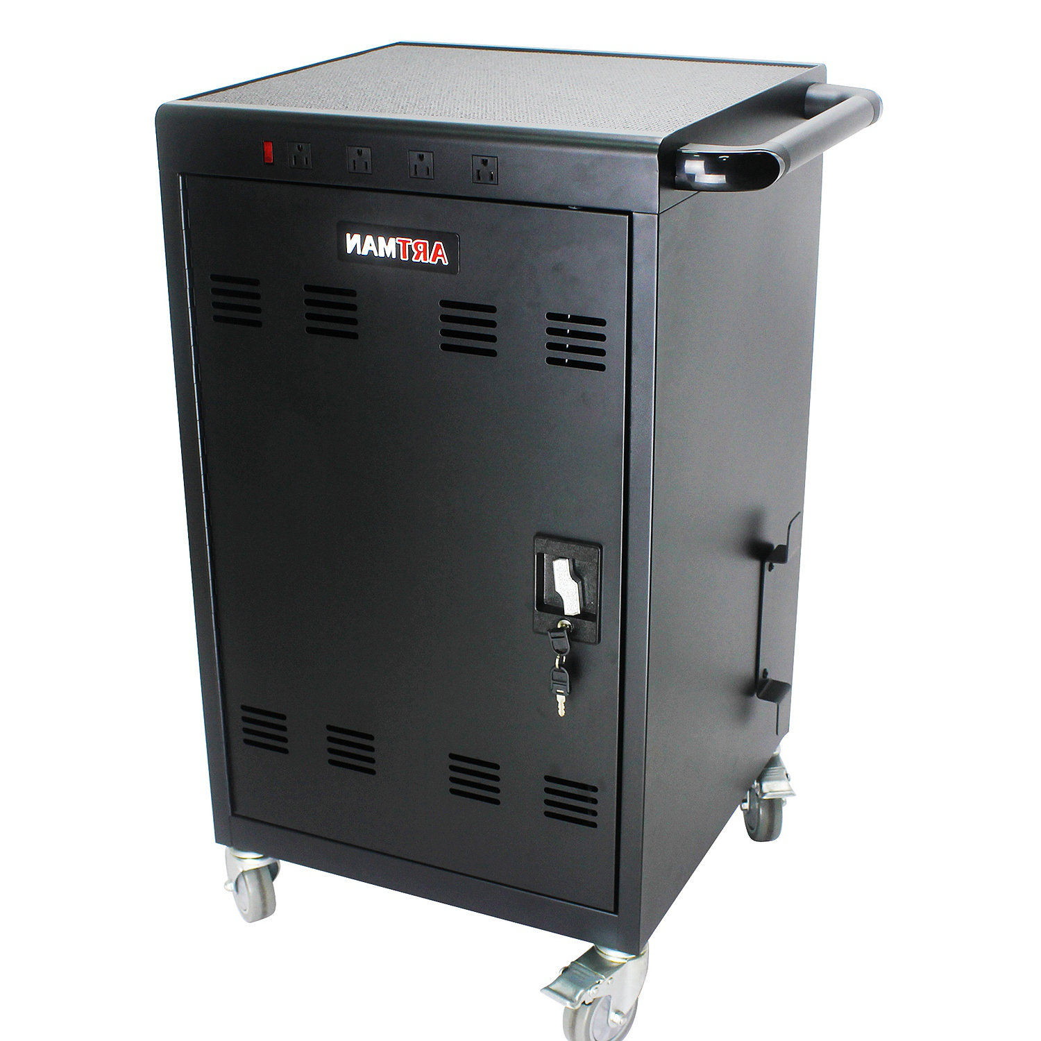 Home Decor Mobile Charging Cart and Cabinet for Tablets Laptops 35 ...