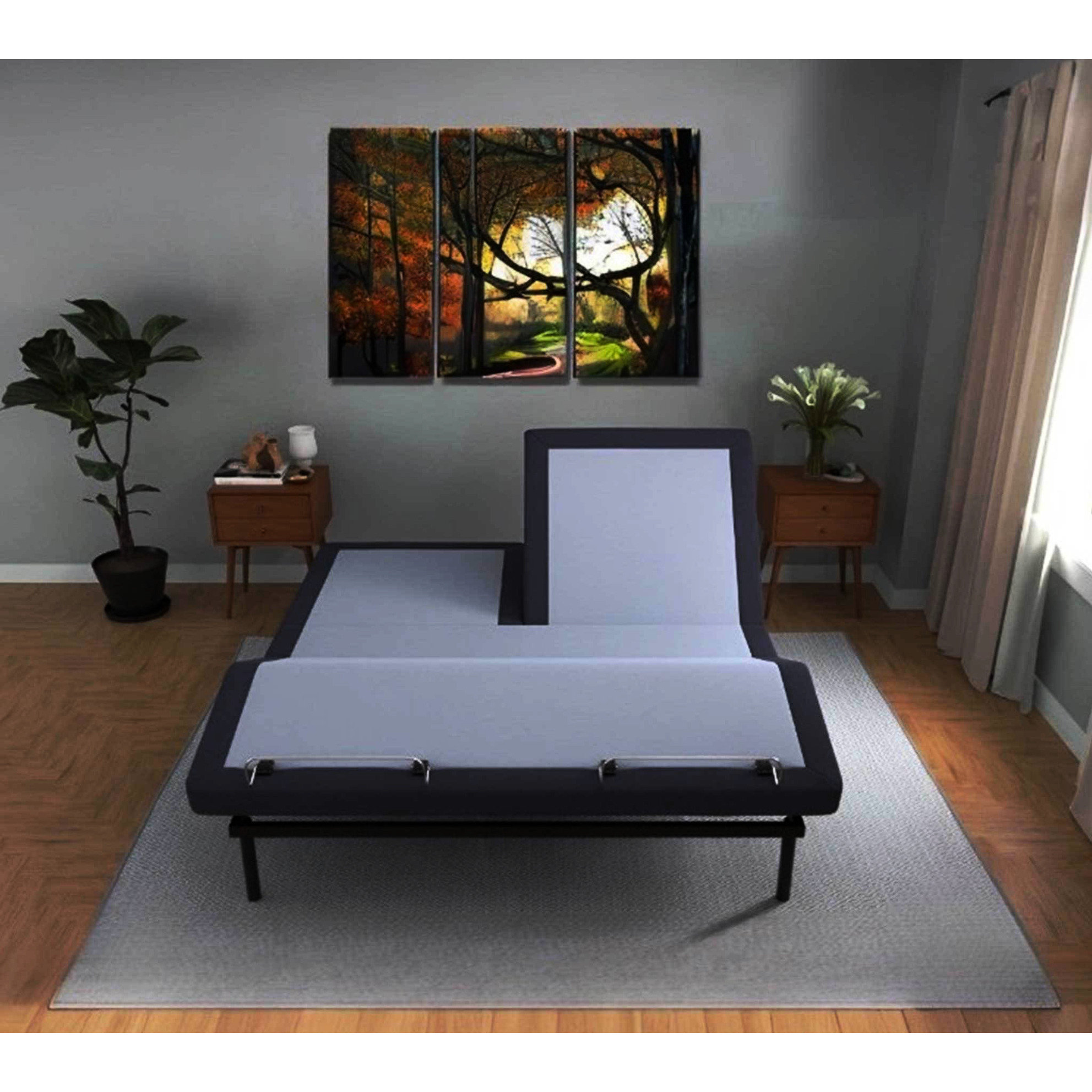 Kivaritio Adjustable Bed Base Bt3000 - Head And Foot Adjustment With ...