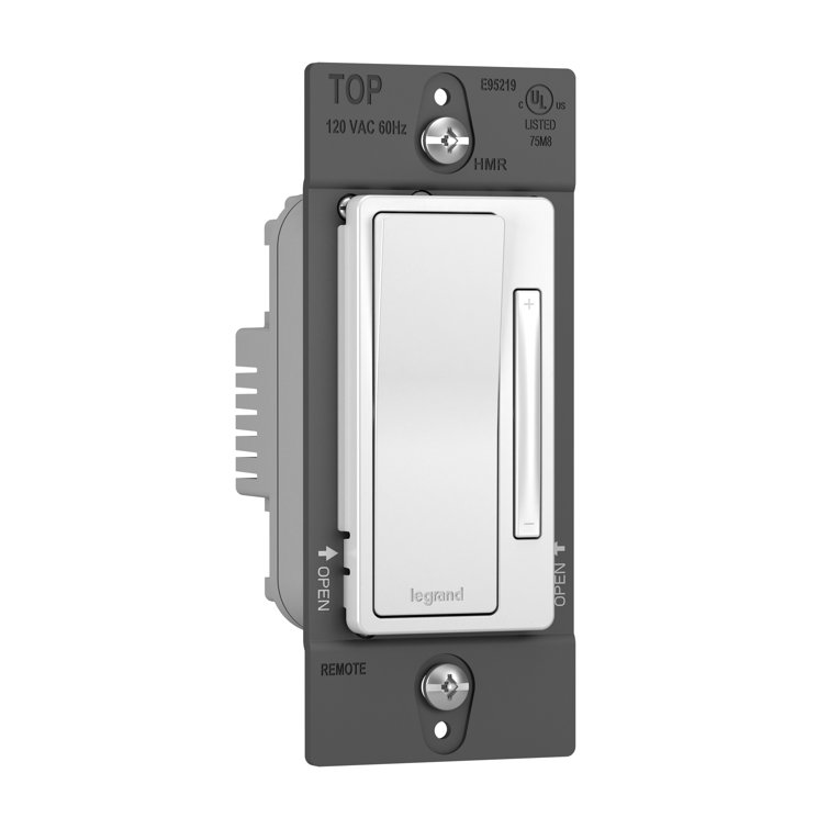Legrand Radiant 15-Amp Single Pole and 3-Way Rocker Light Switch ...