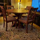 Laurel Foundry Modern Farmhouse® Ebbert Upholstered Cross Back Side ...