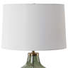 Latitude Run® Lemp Olive Glass Table Lamp | Wayfair