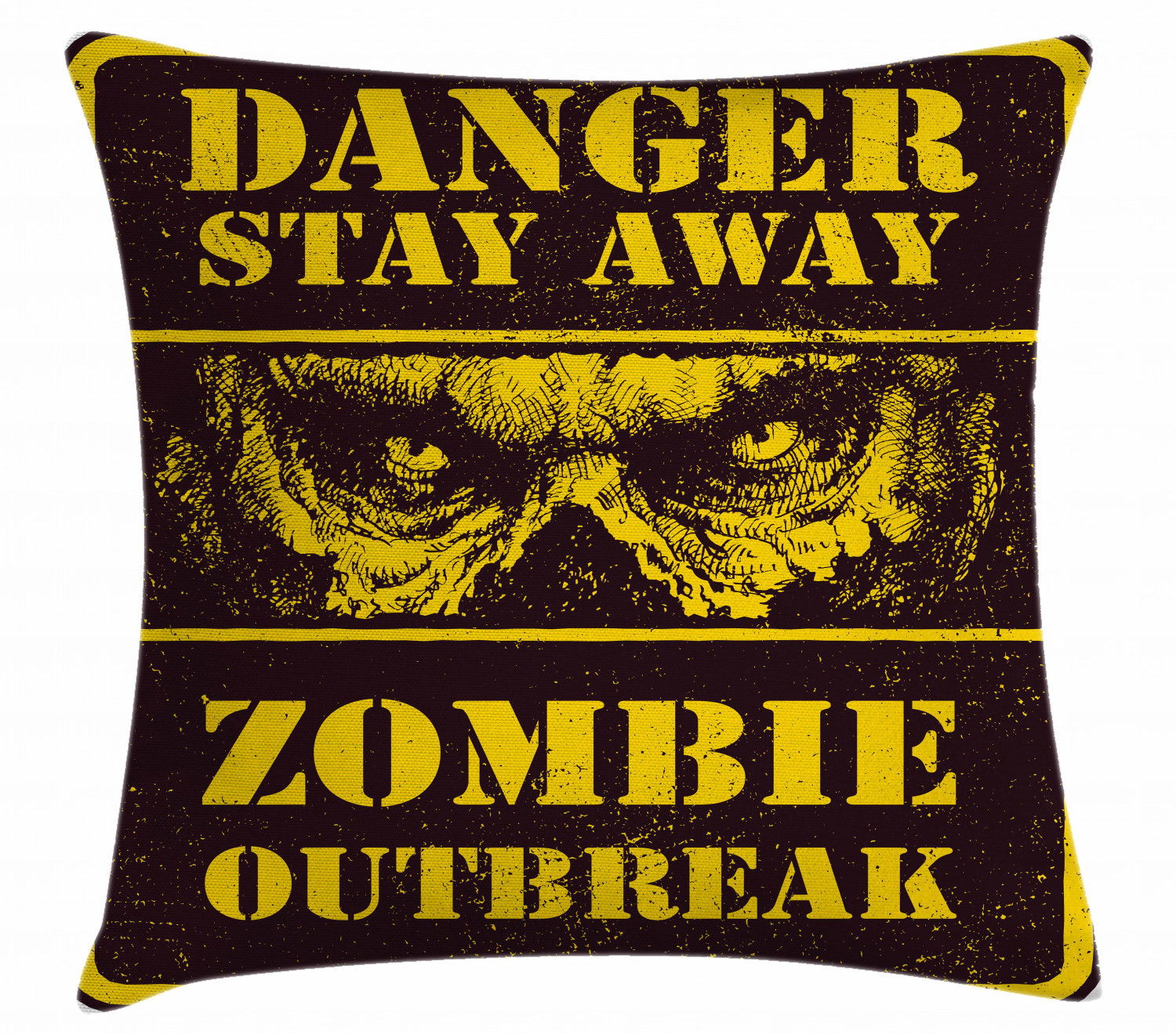Ambesonne Zombie Indoor / Outdoor 28" Throw Pillow Cover | Wayfair
