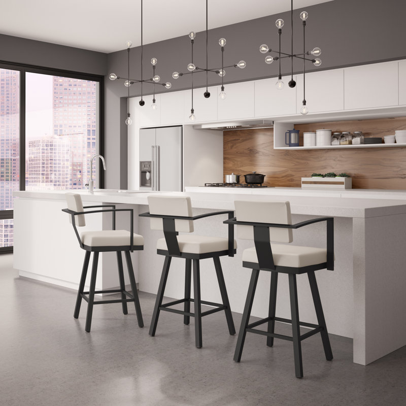 Corrigan Studio® Perrotta Bar & Counter Stool & Reviews | Wayfair