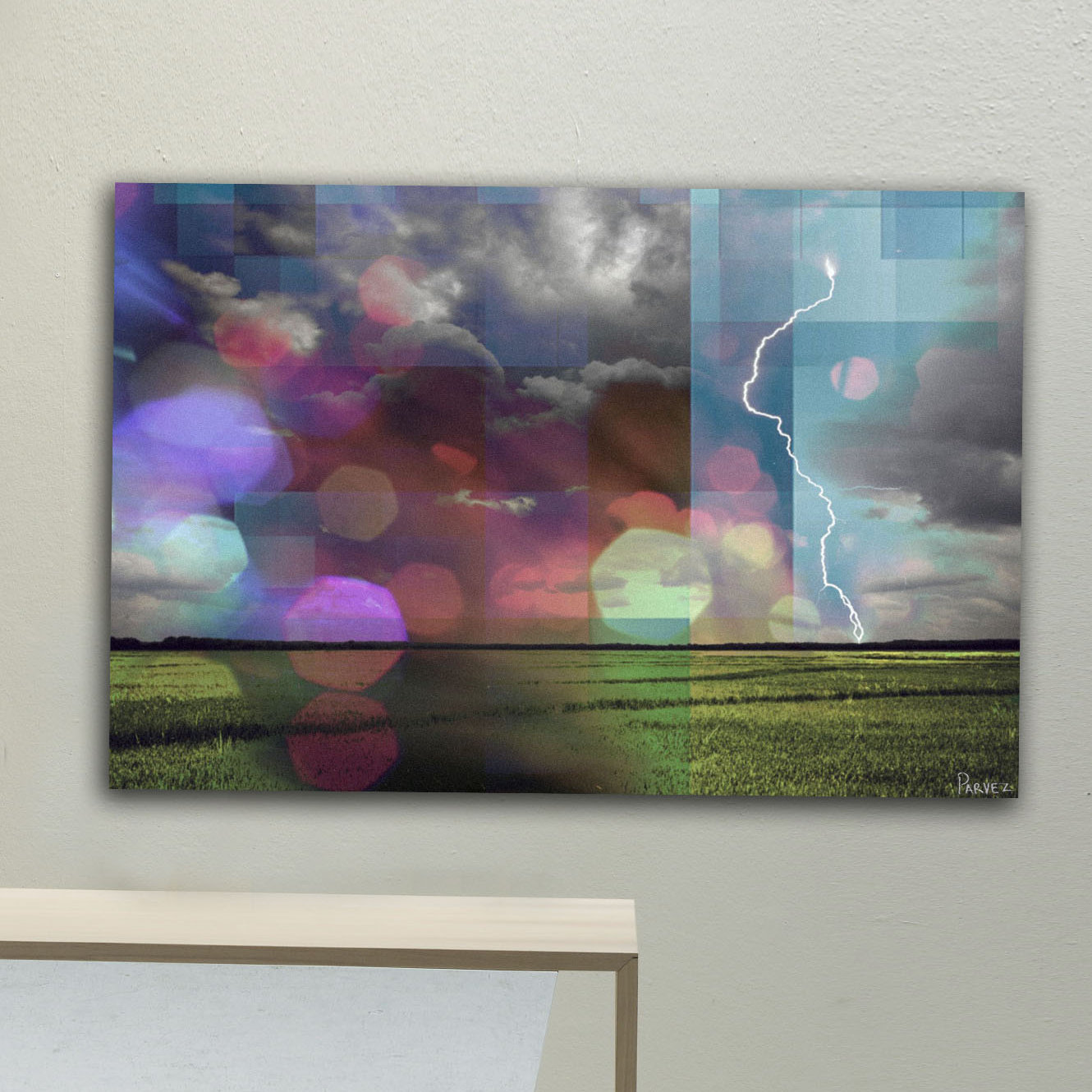 Parvez Taj 'Synesthesia' by Parvez Taj Painting Print on Wrapped Canvas ...