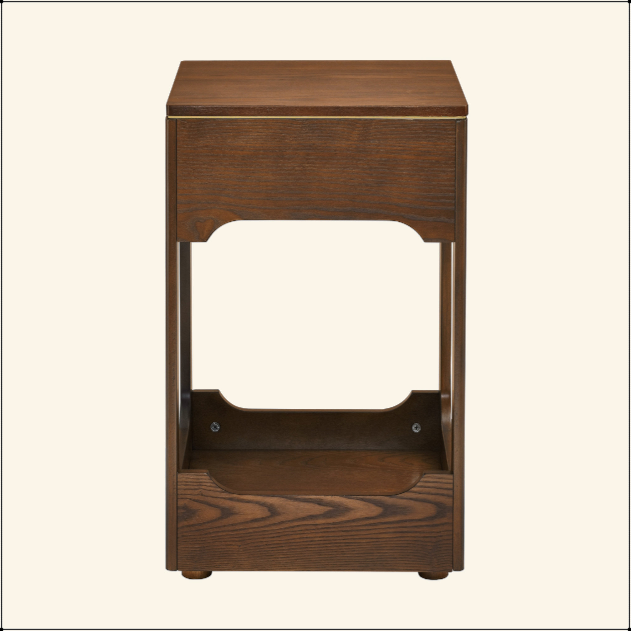 Winston Porter Mid Century Modern Lift Top Side Table With Storage And ...