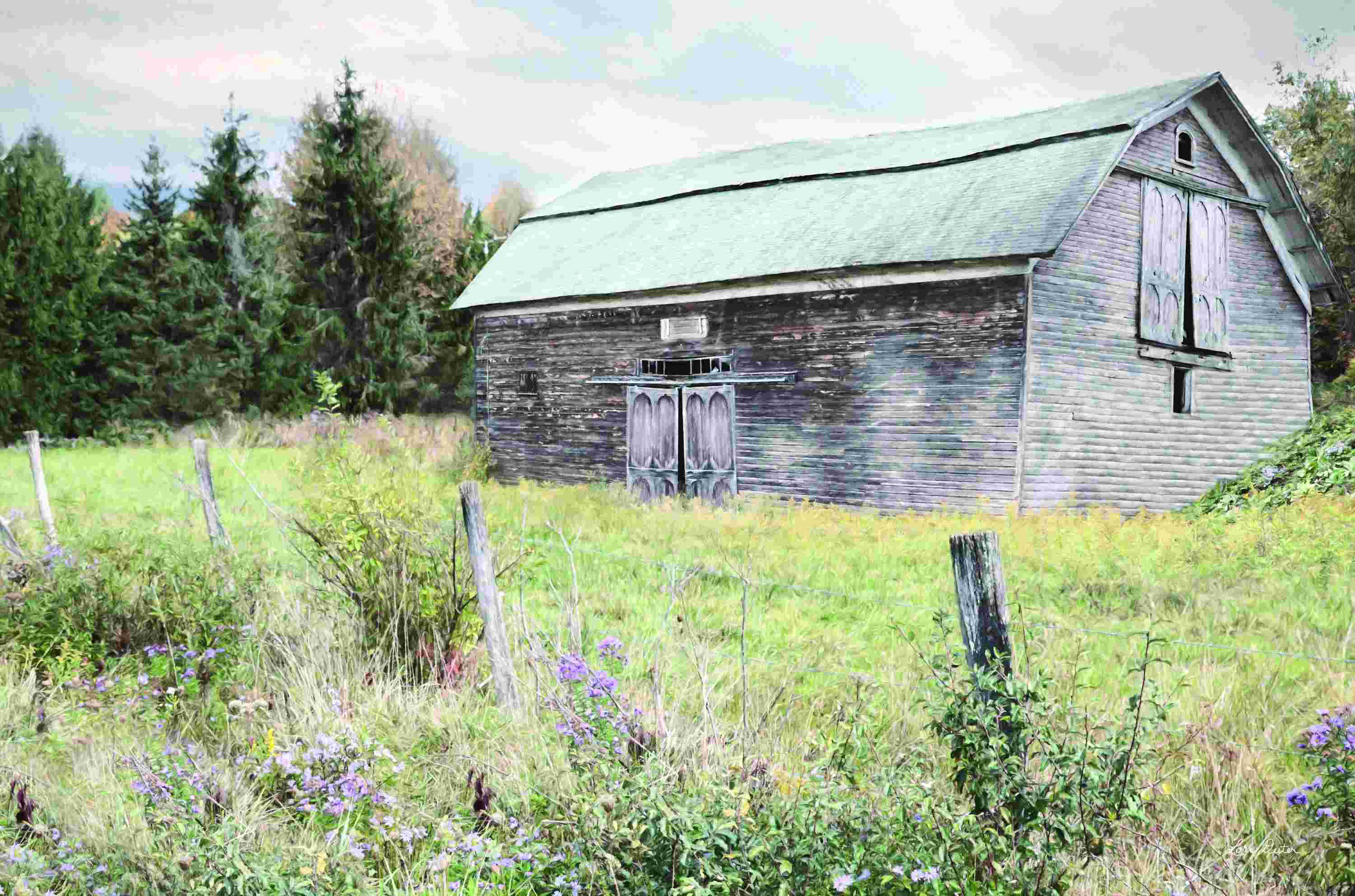 Gracie Oaks Rustic Country Barn | Wayfair