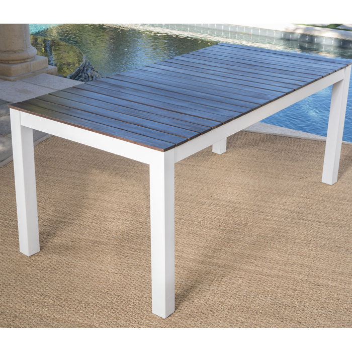 Highland Dunes Veronica Wooden Dining Table & Reviews | Wayfair