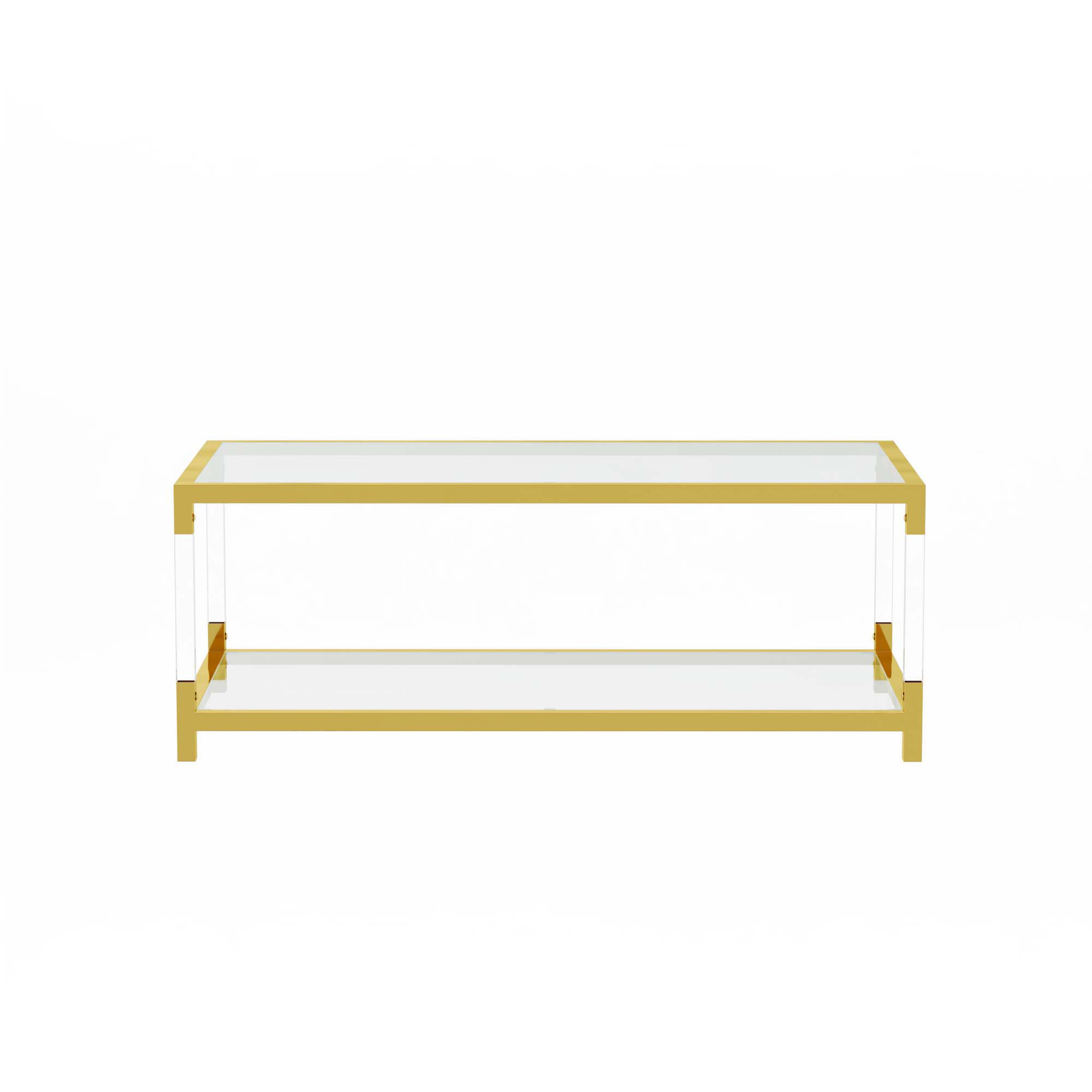 Mercer41 Transparent Coffee Table | Wayfair