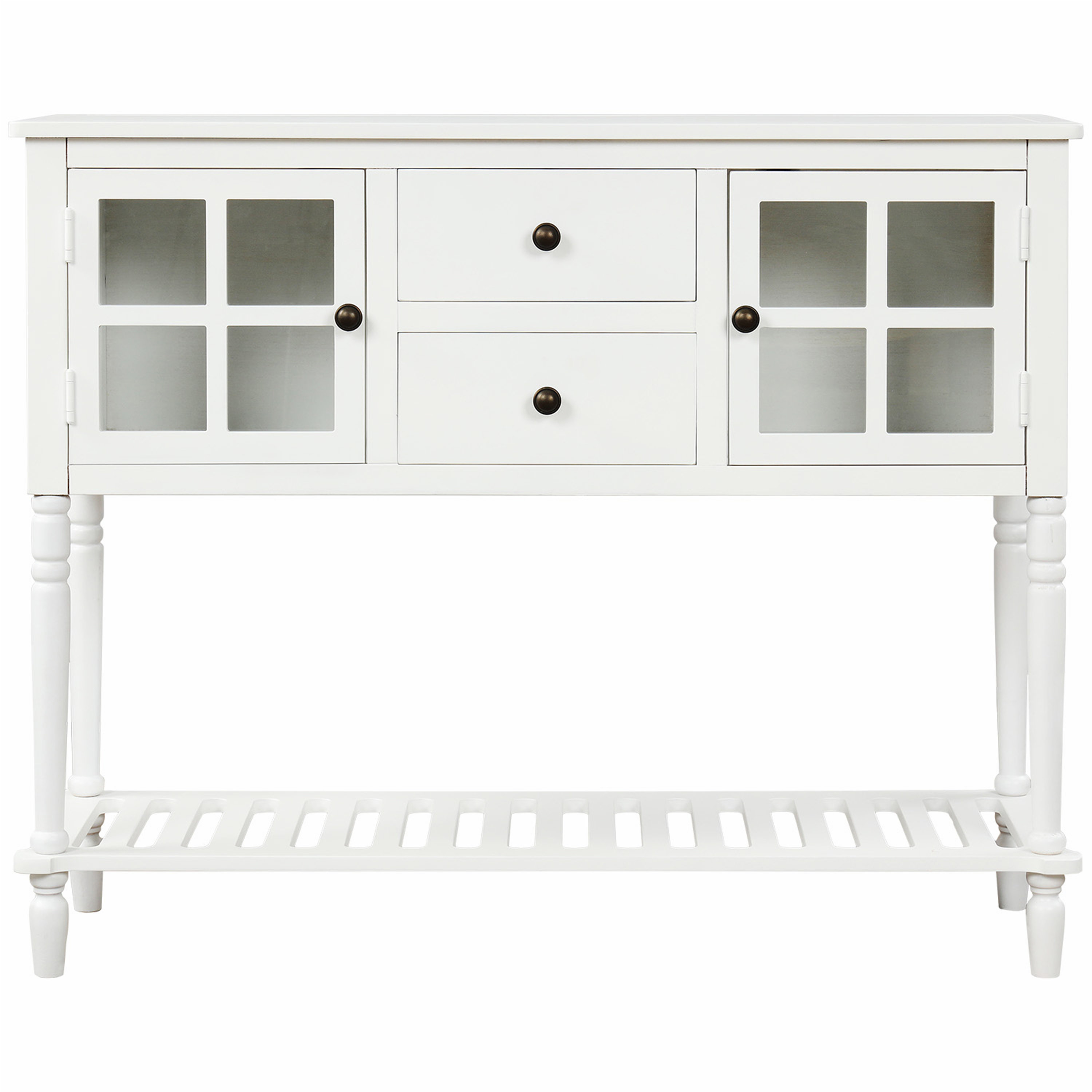 Alcott Hill® Console Table with Bottom Shelf | Wayfair