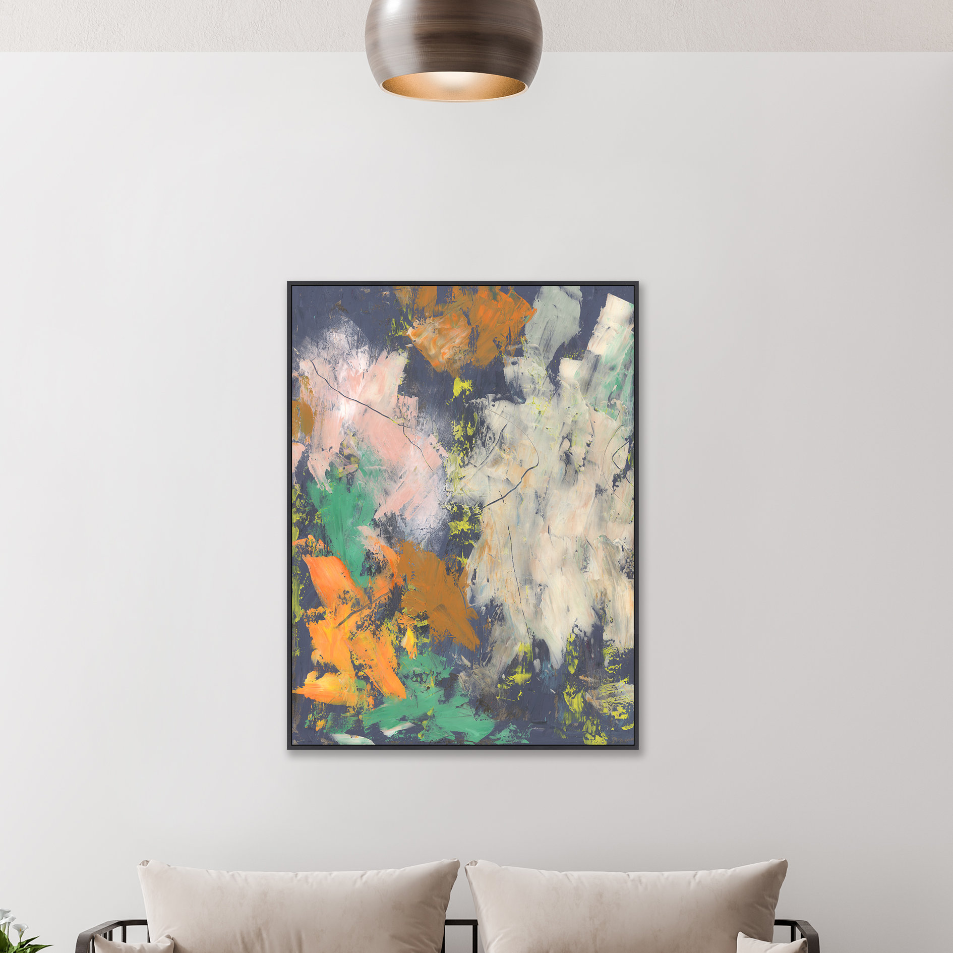 Chelsea Art Studio Victor Ryan Kinetic Substance Framed On Canvas by ...