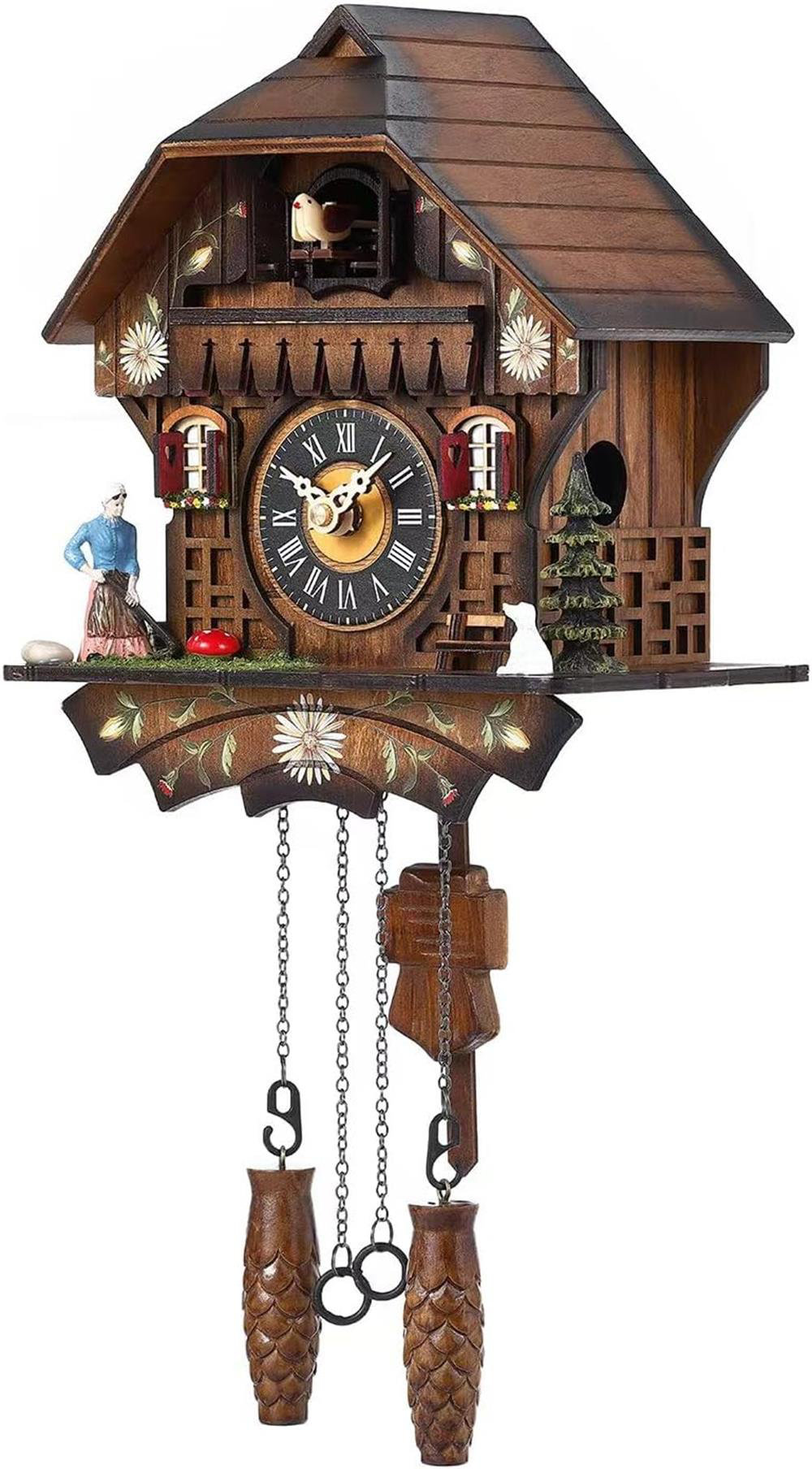 Loon Peak® Wooden Quartz Wall Clock | Wayfair