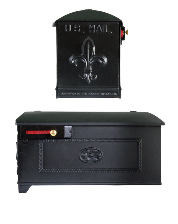 Imperial Mailbox Systems Cast Aluminum Post Mounted Mailbox | Wayfair