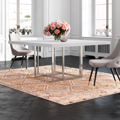 Stainless Steel Kitchen & Dining Tables You'll Love | Wayfair