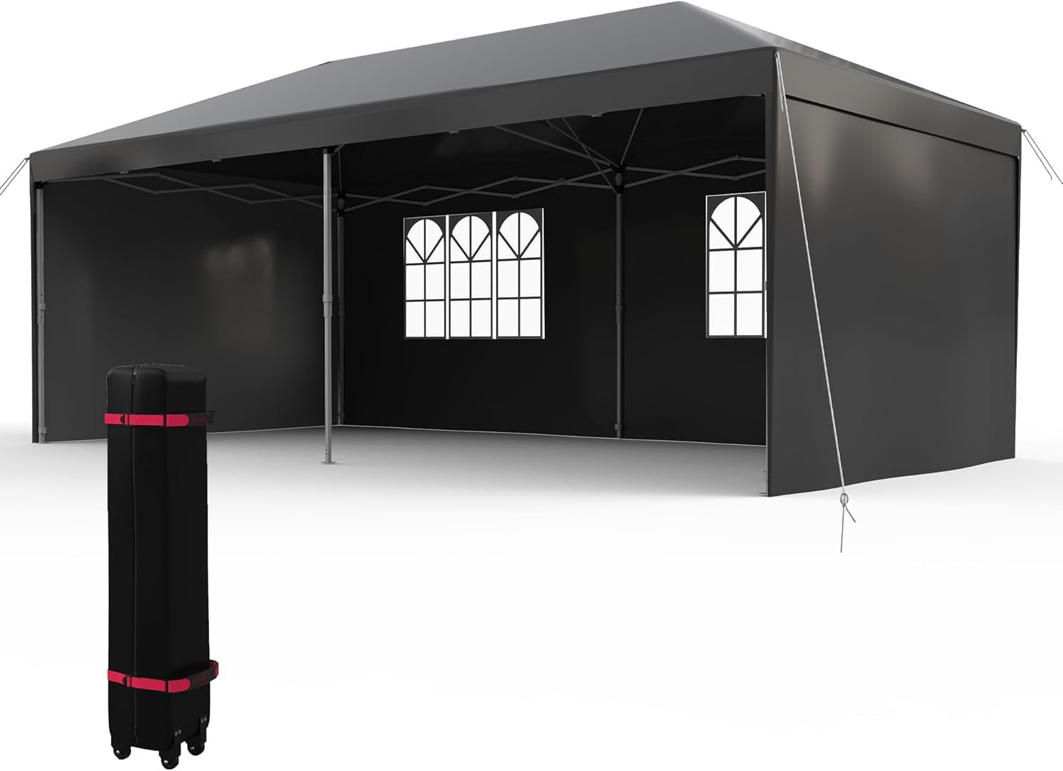 Yuan Home 10X20ft Pop Up Canopy Tent, Commercial Heavy Duty Canopy Tent ...