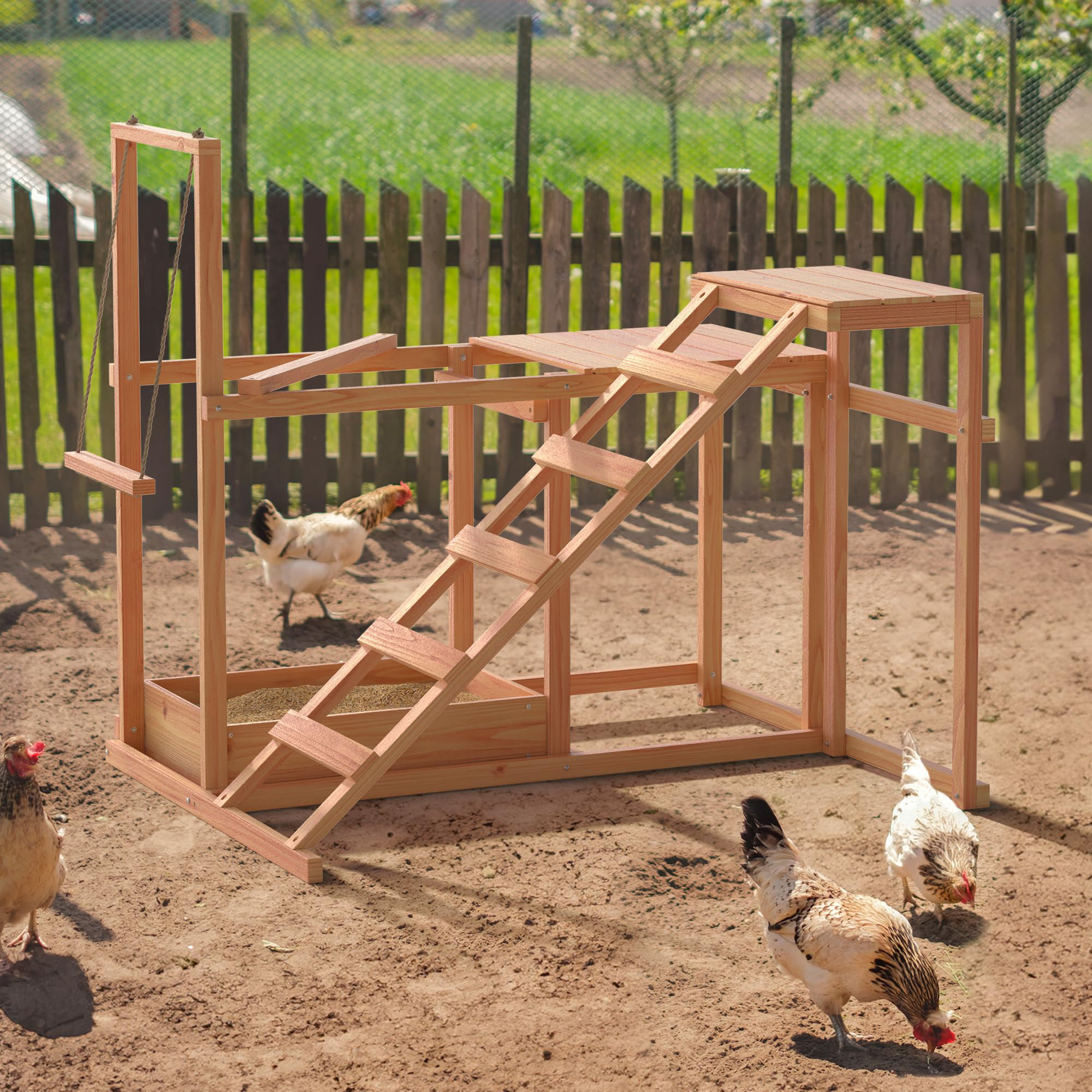 Tucker Murphy Pet™ Chicken Roosting Bars, Chicken Perch Set For Coop ...