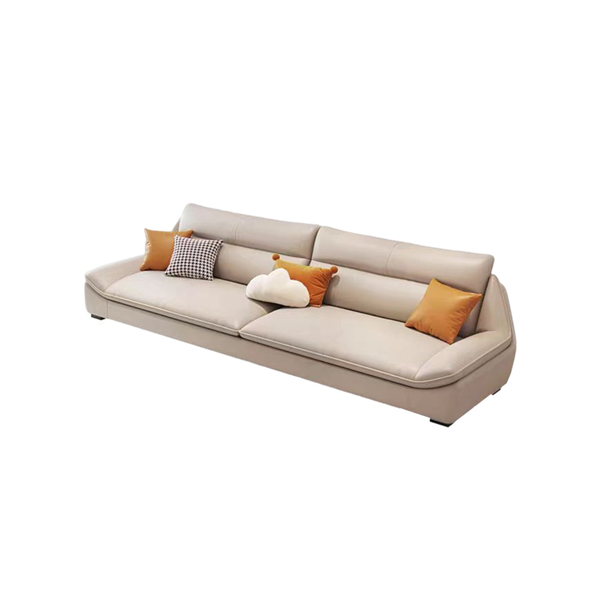 Walkoly Modern comfortable in-line sofa | Wayfair