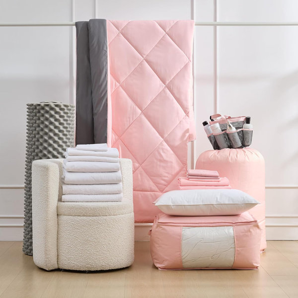 DormCo Packs DormCo Ultimate College Freshman Dorm Bedding Bundle | Wayfair