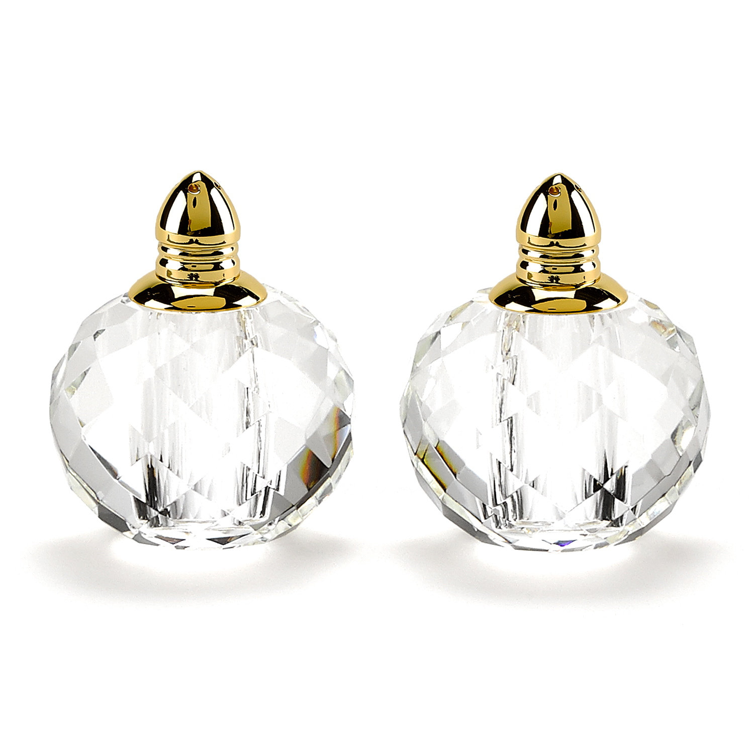 Badash Crystal Zendra Salt and Pepper Shaker Set & Reviews - Wayfair Canada
