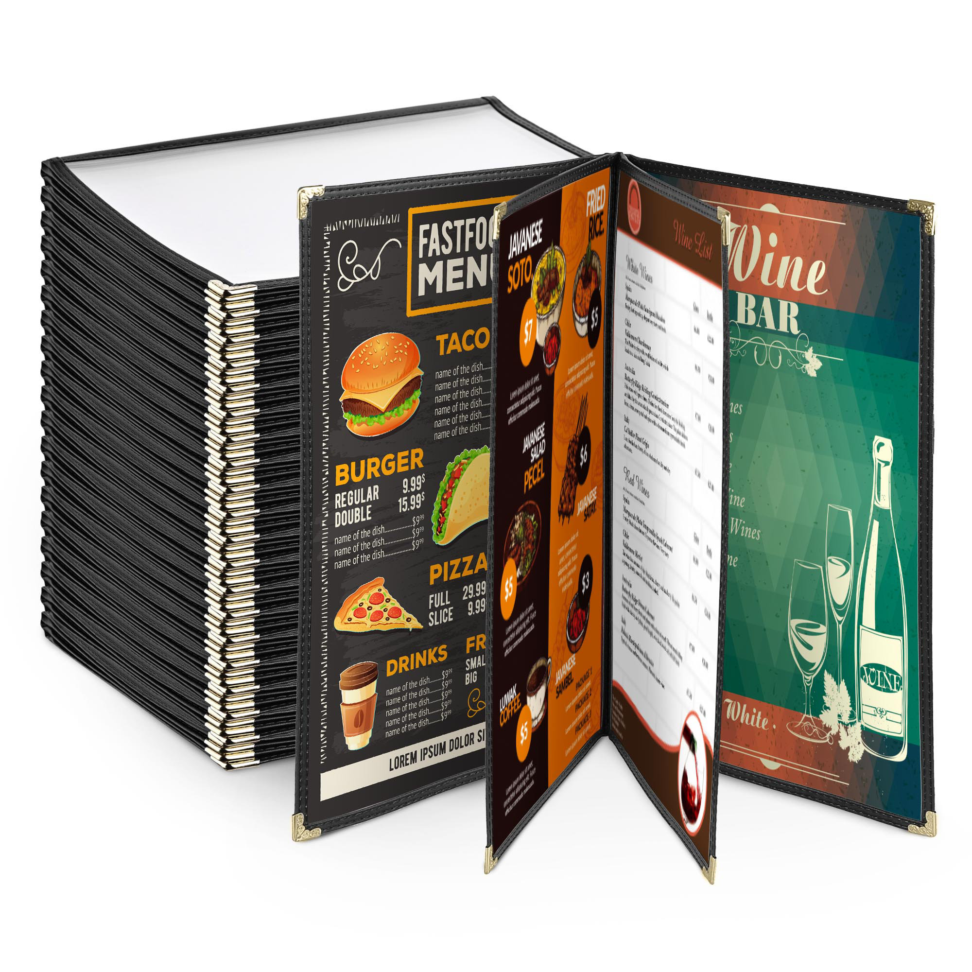 Yescom Restaurant Deli Cafe Trim Folder - Wayfair Canada