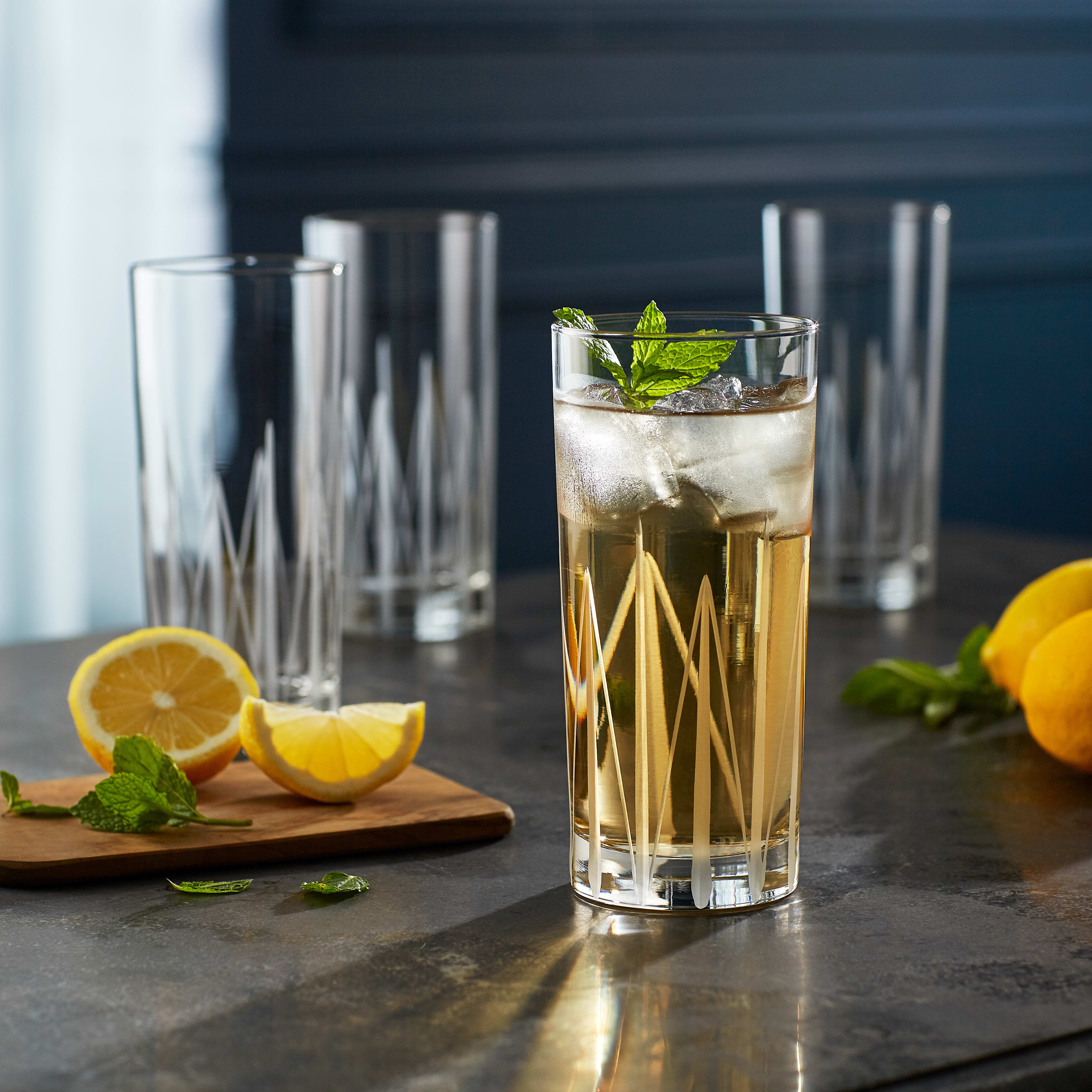 Libbey Cut Cocktails Structure Tumbler Glasses, Set Of 4 - Wayfair Canada